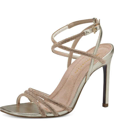 Бизнес дамски сандали от изкуствена кожа, за парти, с тънък ток от магазин Kompass.bg - GLAMI.bg