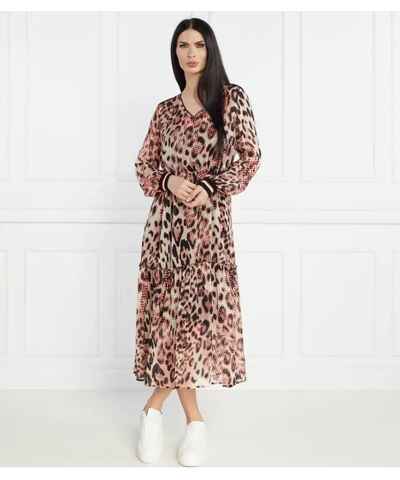 Пролетни, дълги рокли Marc Cain, с животинска шарка - GLAMI.bg