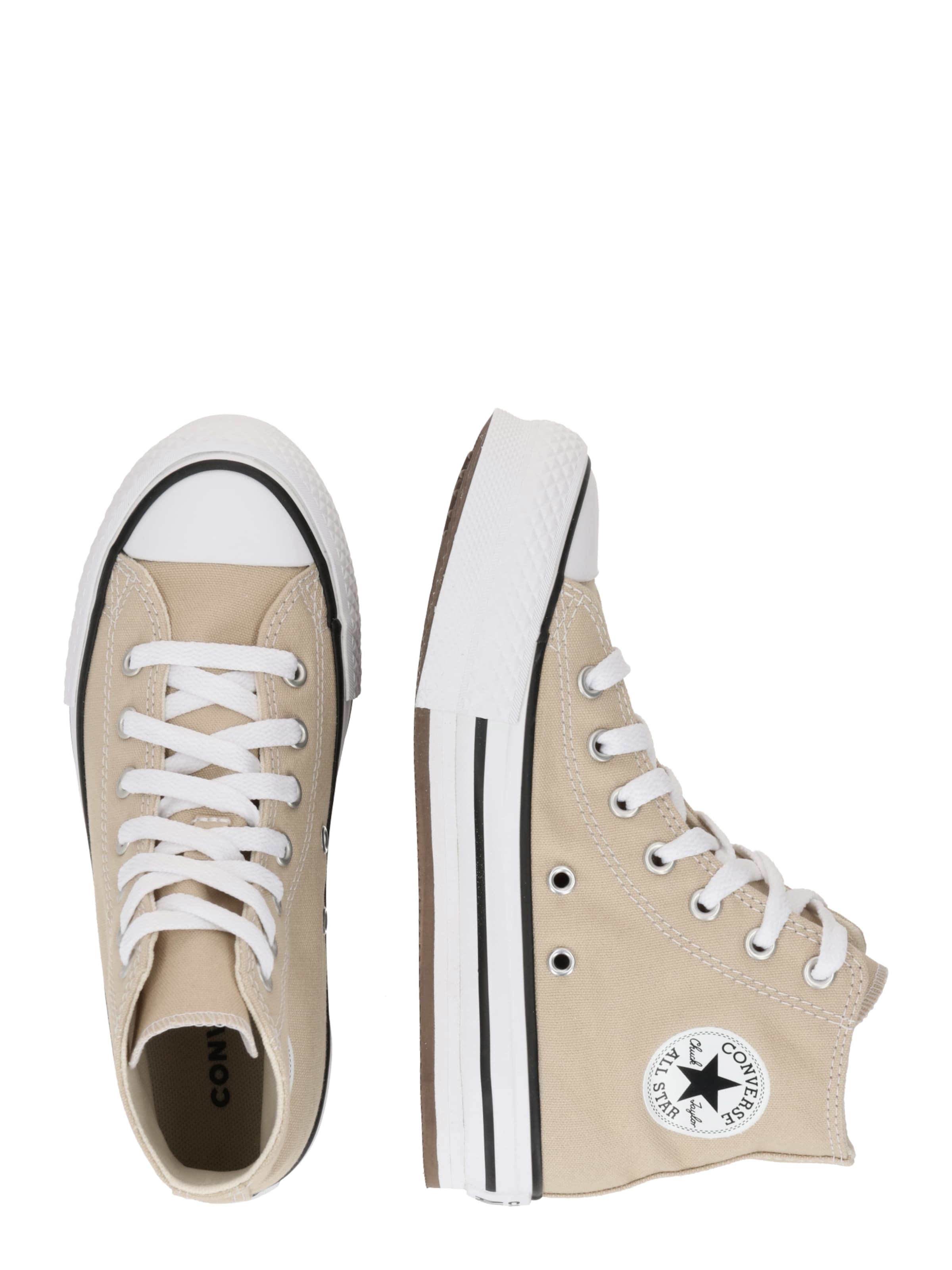 CONVERSE Сникърси 'Chuck Taylor All Star' бежово / бяло - GLAMI.bg