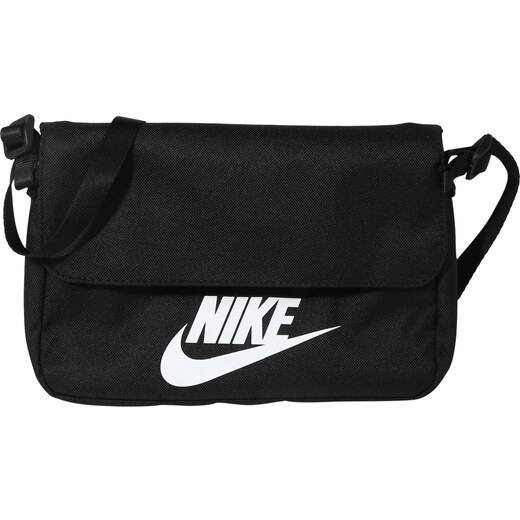 Nike Sportswear Чанта за през рамо тип преметка черно / бяло - GLAMI.bg