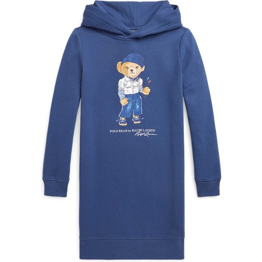 Polo Ralph Lauren Рокля цвят "пясък" / синя тинтява / мръсно бяло ...