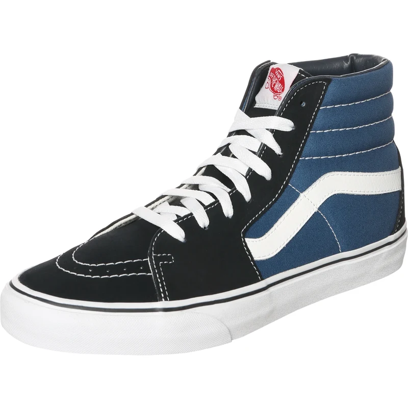 VANS Високи маратонки синя тинтява / червено / черно / бяло - GLAMI.bg