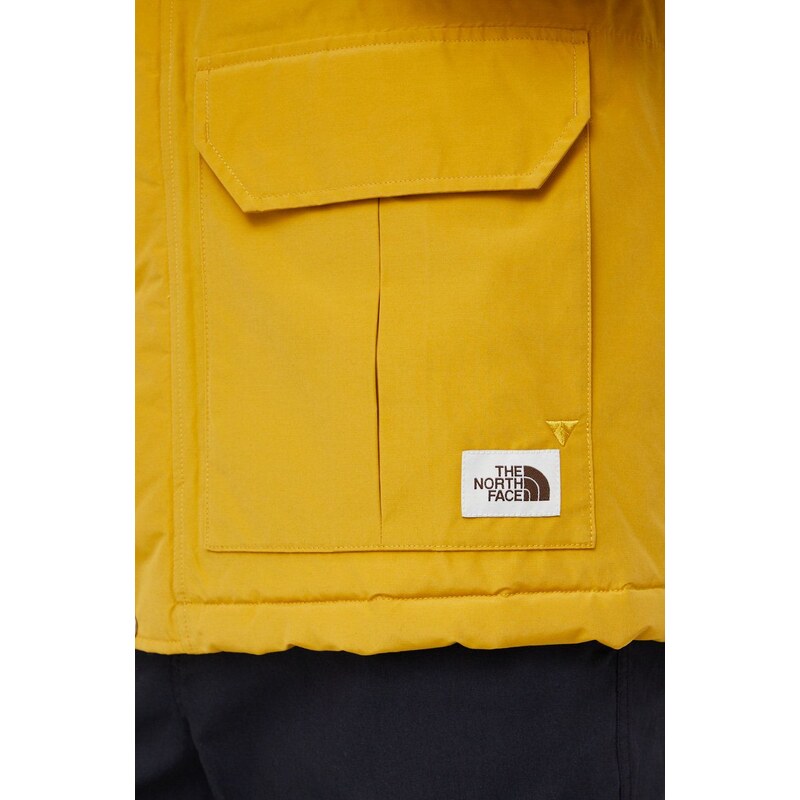 Яке The North Face в жълто със зимна изолация - GLAMI.bg