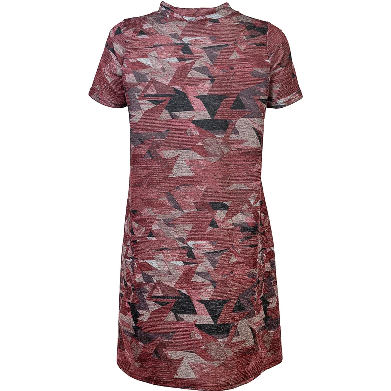 Andrews Ladies Дамска рокля с малка поло яка и разкрояване в долната ...