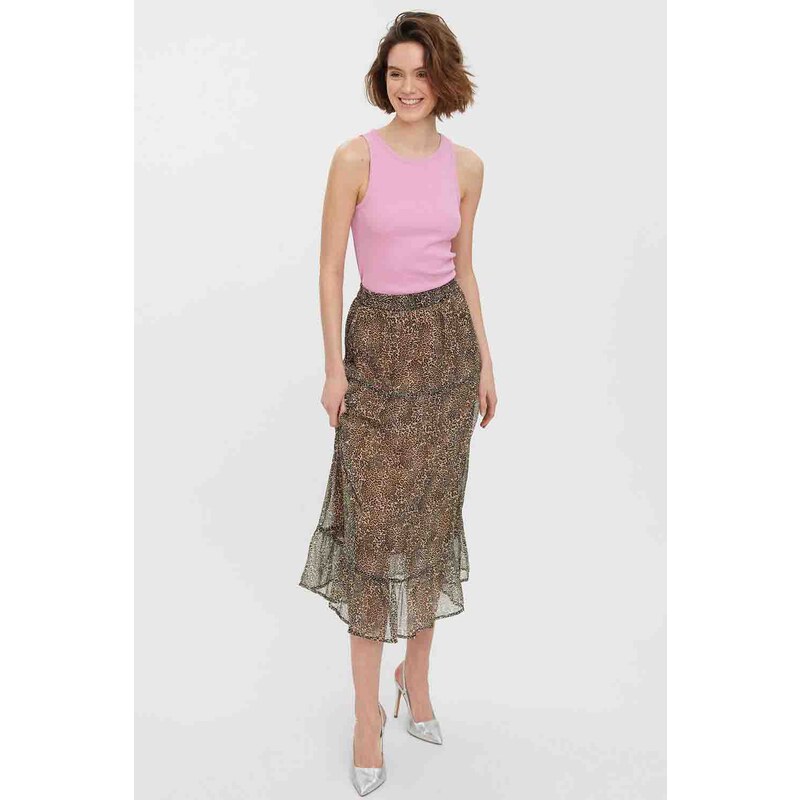VERO MODA пола Vmkaya Hw Ankle Skirt Wvn Ga 10267376 13-0905 tcx birch ...