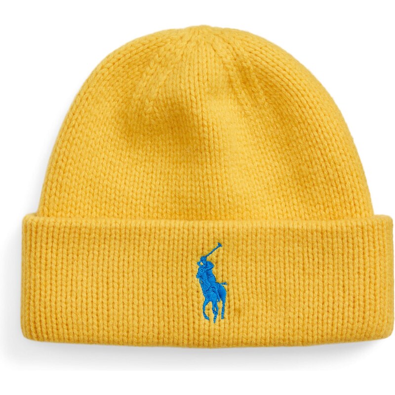Polo Ralph Lauren Шапка синьо / жълто - GLAMI.bg