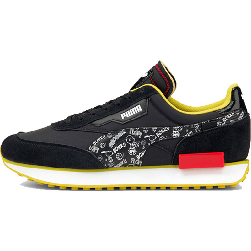 PUMA x Peanuts Future Rider Shoes Black - GLAMI.bg