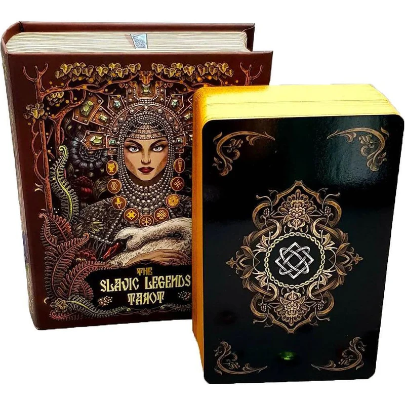 Taroteca Studio Оригинални карти Таро The Slavic Legends Tarot (златни ...