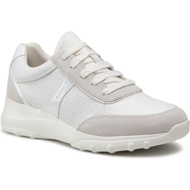 Сникърси Geox D Alleniee A D25LPA-05422 C1352 White/Off White - GLAMI.bg