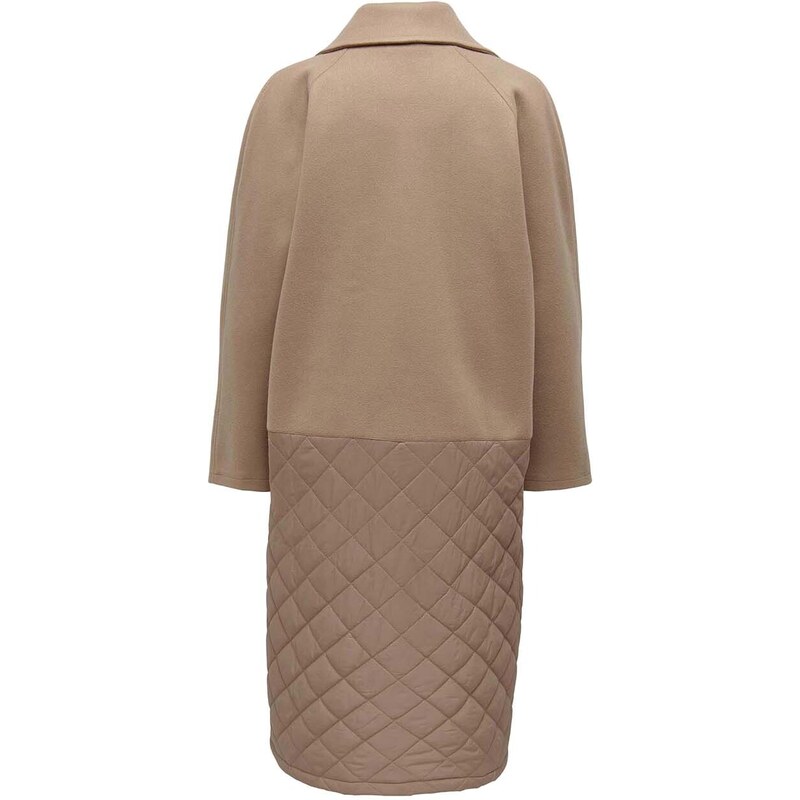 ONLY Палто Onladdison Life Quilt Mix Long Coat Otw 15266822 18-1029 TCX ...