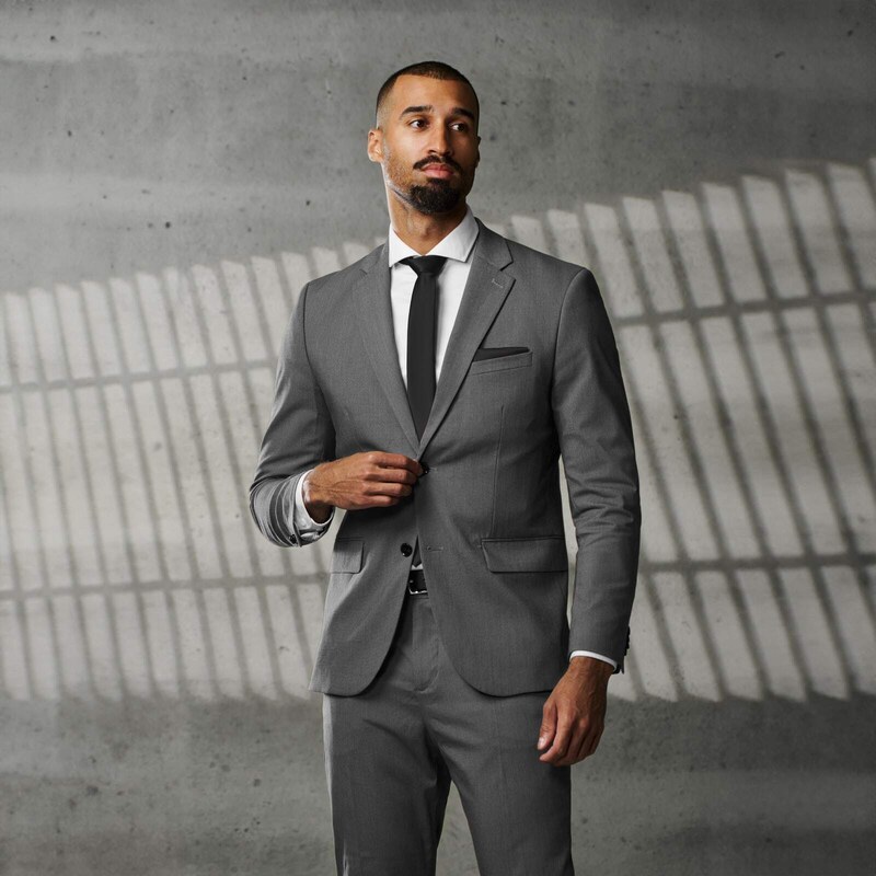 Trendhim Едноцветна черна вратовръзка 6 см - GLAMI.bg