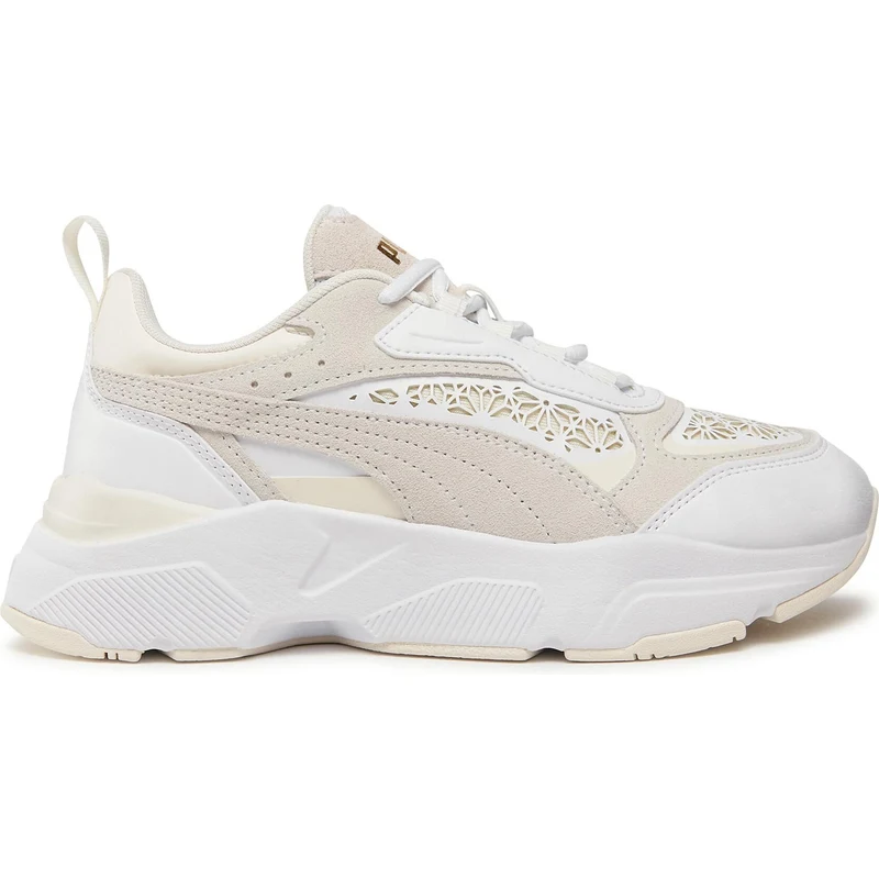 Сникърси Puma Cassia Laser Cut 38929801 Бял - GLAMI.bg