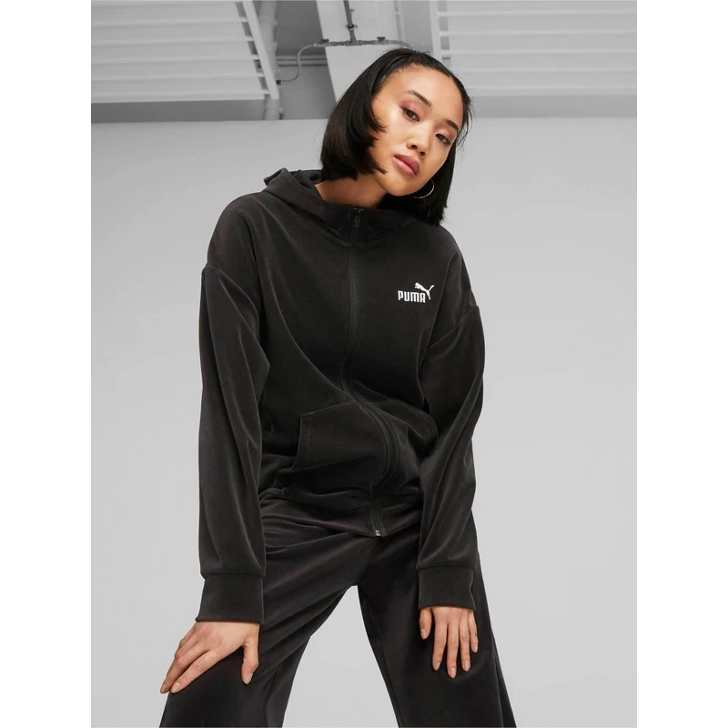 PUMA Суитшърт ESS ELEVATED Velour - GLAMI.bg
