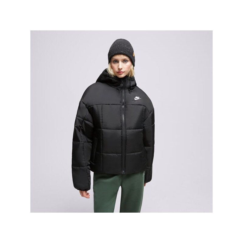 Nike Яке Зимно Nsw Therma-Fit дамски Дрехи Зимни якета FB7672-010 Черен ...