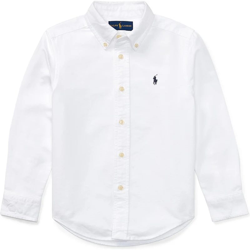 Polo Ralph Lauren Риза нейви синьо / бяло - GLAMI.bg