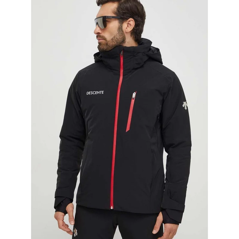 Ски яке Descente Josh в черно - GLAMI.bg
