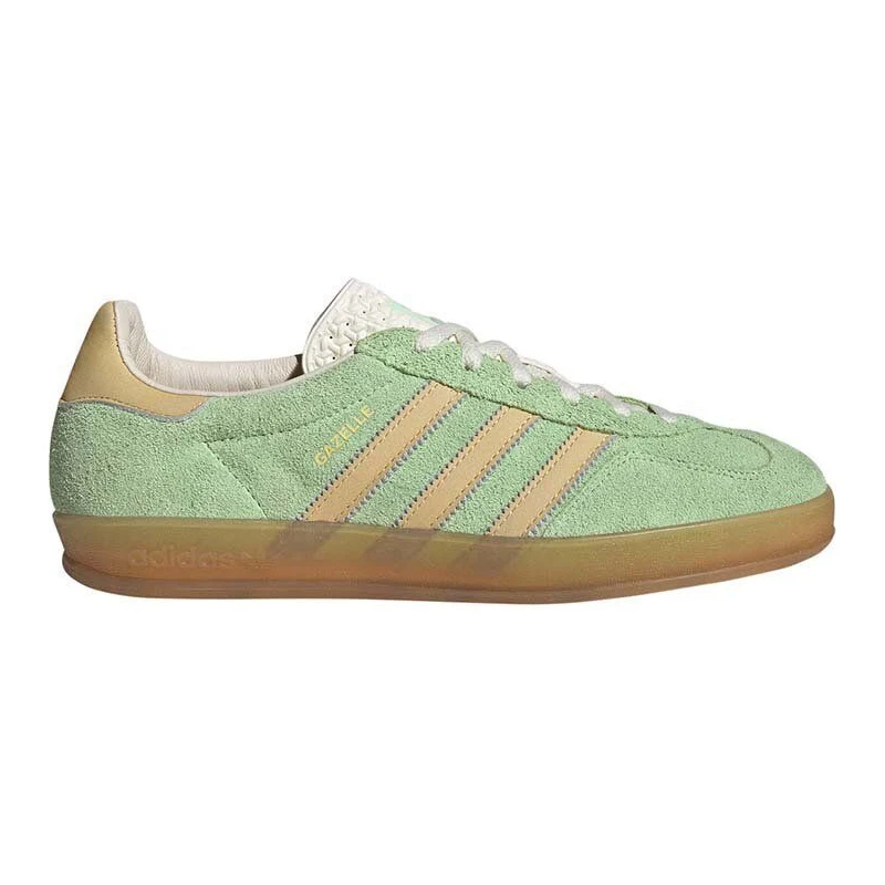 adidas Originals Gazelle Indoor маратонки зелен цвят IE2948 - GLAMI.bg