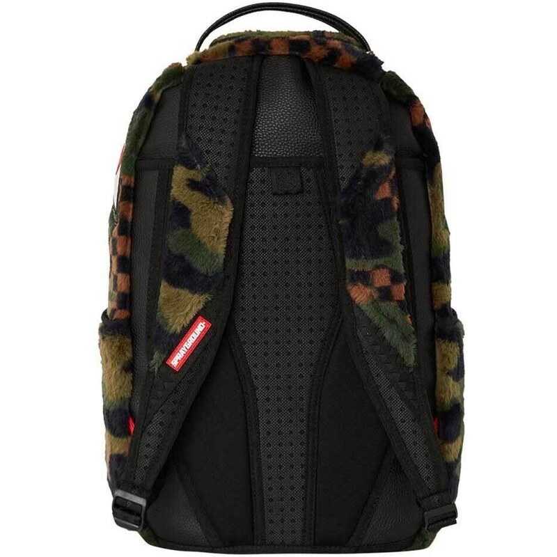 SPRAYGROUND Раница GREEN 3 AM FUR - GLAMI.bg