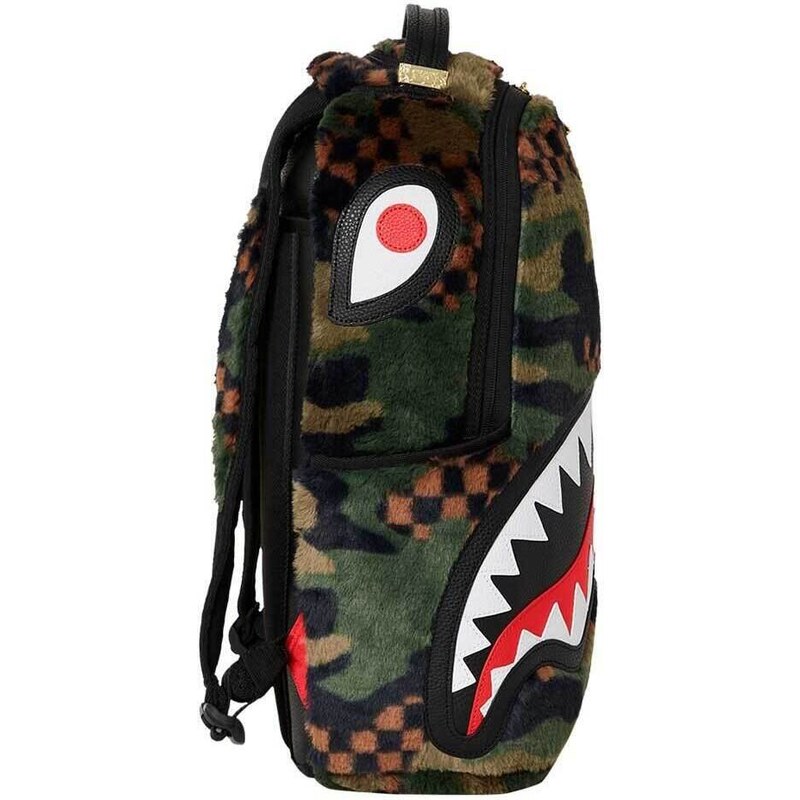 SPRAYGROUND Раница GREEN 3 AM FUR - GLAMI.bg