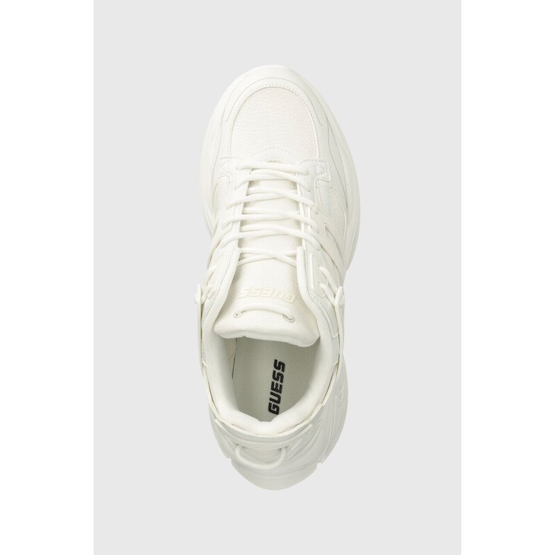 Маратонки Guess BELLUNO LOW в бяло FMTBEL ELE12 - GLAMI.bg