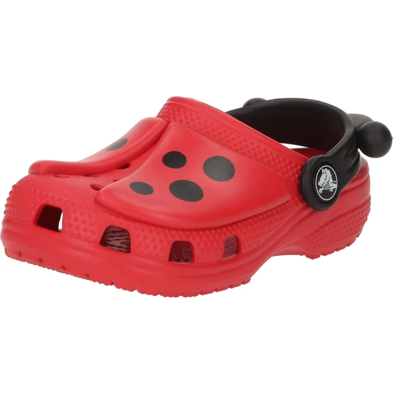 Crocs Отворени обувки 'Classic IAM Ladybug' червено / черно / бяло ...