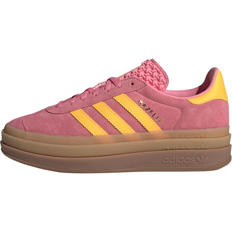 ADIDAS ORIGINALS Ниски маратонки 'Gazelle Bold' жълто / злато / питая ...