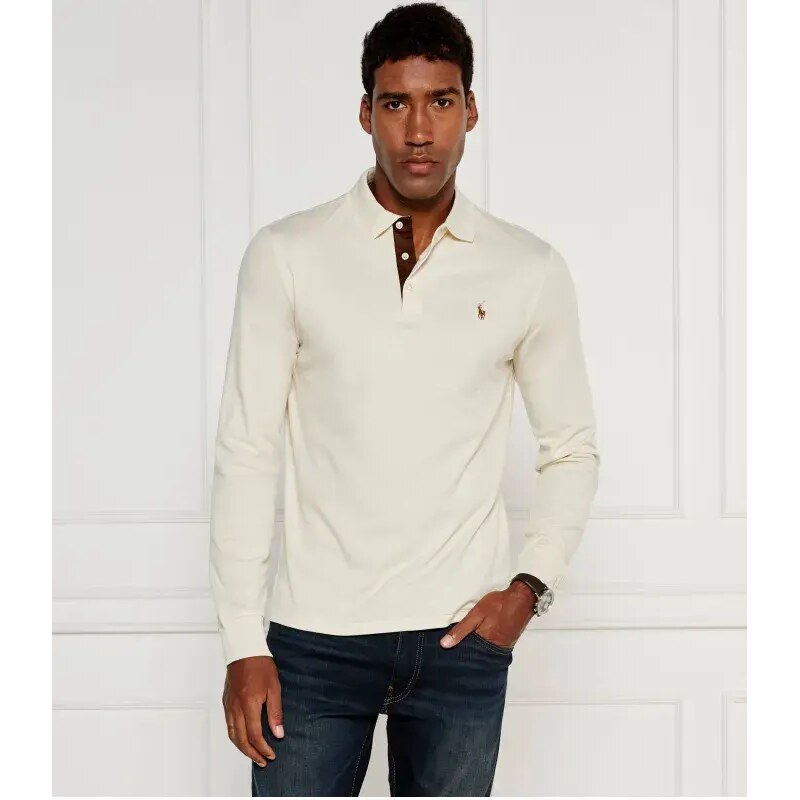 POLO RALPH LAUREN Поло/тениска с яка | Custom slim fit - GLAMI.bg