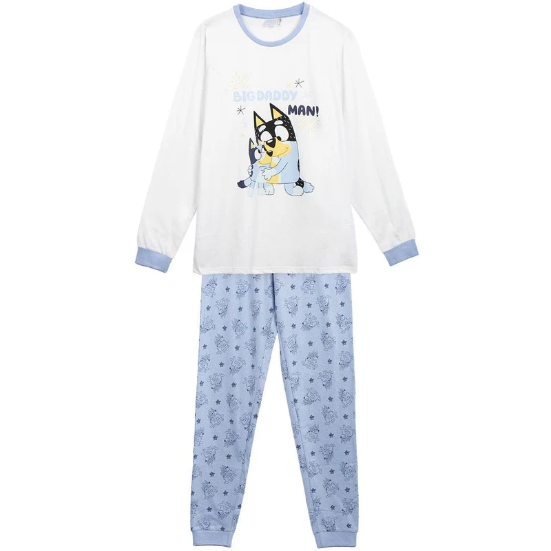 LONG PYJAMES SINGLE JERSEY BLUEY - GLAMI.bg