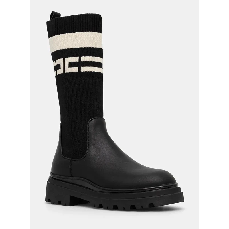 Боти Elisabetta Franchi в черно F4A6.E0147.1316 - GLAMI.bg