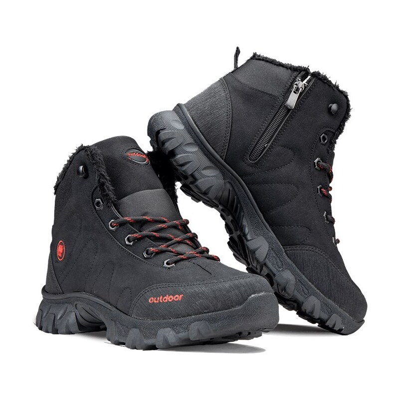 JAGULEP Мъжки туристически боти - Черни 4057 - GLAMI.bg