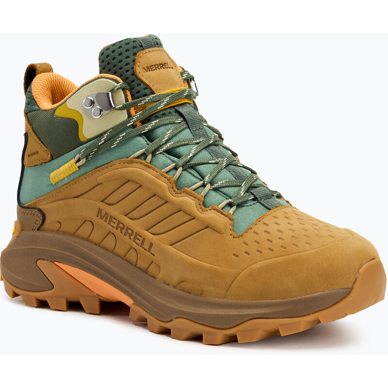 Дамски туристически обувки Merrell Moab Speed 2 Ltr Mid Wp tan - GLAMI.bg