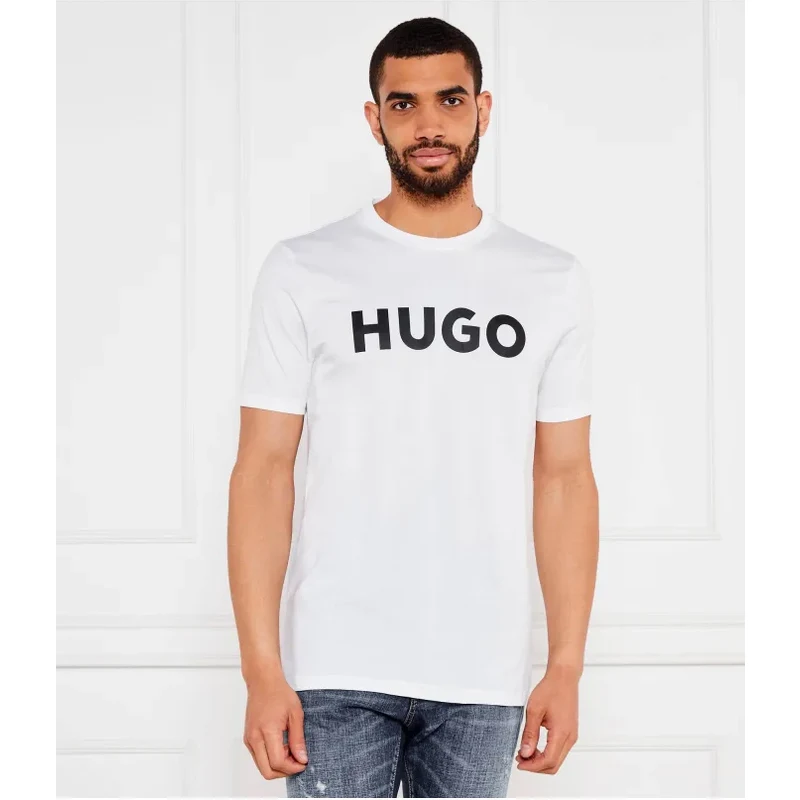 HUGO Тениска Dulivio | Regular Fit - GLAMI.bg